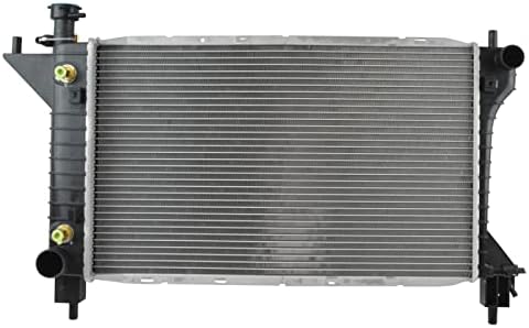 Amazon.com: TRQ Radiator Assembly Aluminum Core 1 Row Cross Flow ...