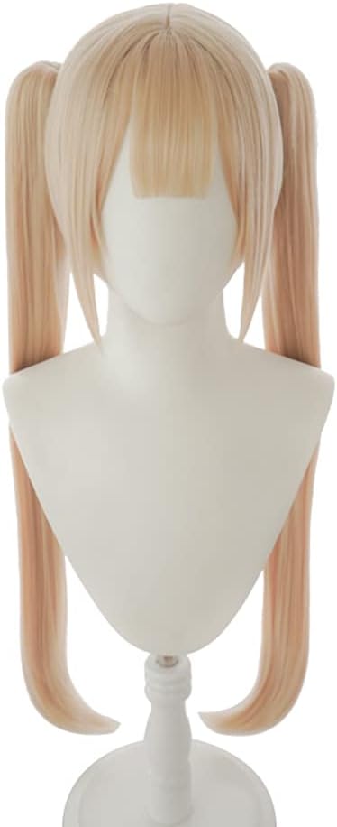 Amazon.com : osseoca Kiriko Wig Green Synthetic Hair 30cm Lifelike ...