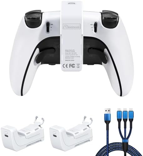 Amazon.com: AMAZEAR Battery Pack Compatible with PlayStation 5 ...
