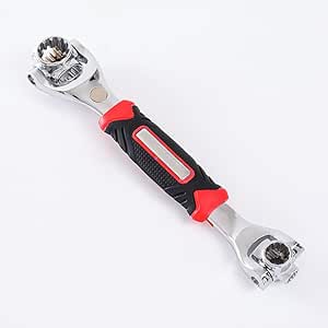 JRangelp Universal 52-in-1 Socket Wrench 360-degree Rotation Wrench ...