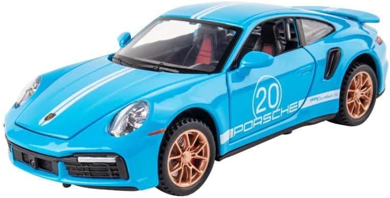 FunVilla Porsche 911 Carrera 1/64 Diecast Model Car 1:32 Die-cast Metal ...