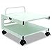 Balt Low Laser Printer Stand, 27501, 14''H x 17''W x 17''D, Brushed ...