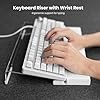 Amazon.com: Computer Keyboard Stand Acrylic Tilted Keyboard Holder for ...