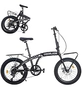 TRIOBLADE 27.5 Inch Folding Mountain Bike 21-Speed Foldable Mountain ...