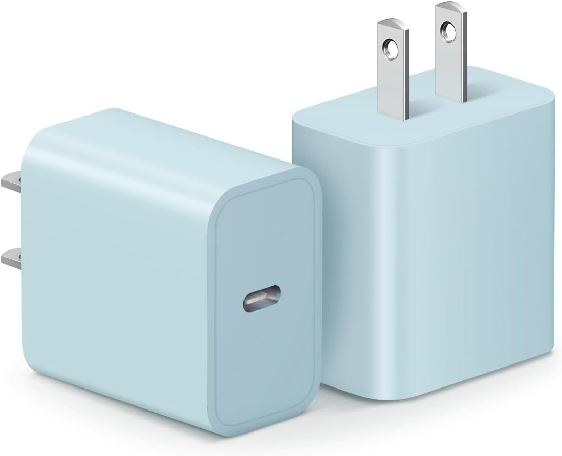 Amazon.com: USB C Charger Block iPhone Charger Block Type C Charger 2 ...