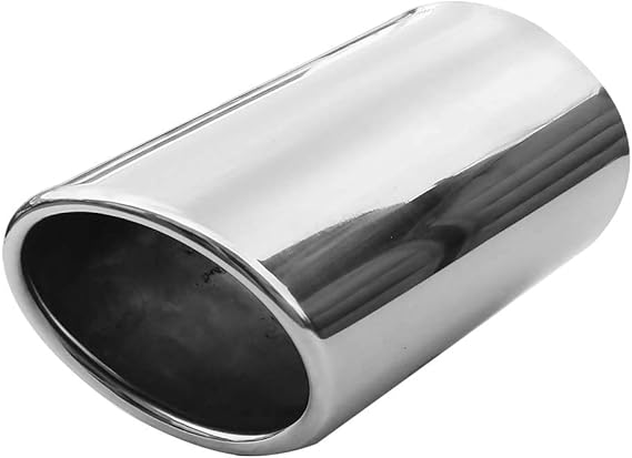 Endrohr Auspuff Blende Auspuffrohr Edelstahl Chrom Auspuffendrohr ...