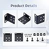 19" Rack Mount Kit for 17.3 inch Wide Switches, Compatible with Select ...