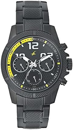 Fastrack Mens Fastfit Quartz Analog with Day and Date Black Dial ...