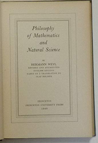 Ebook – Philosophy of Mathematics and Natural Science 1 Edition (PDF ...