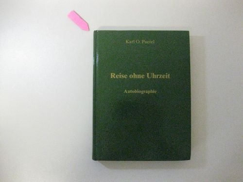 Amazon.com: Reise ohne Uhrzeit: Autobiographie: 9783883253046: Karl O ...