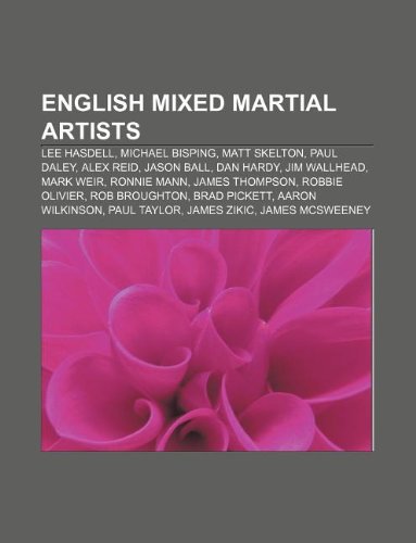 Amazon.co.jp: English Mixed Martial Artists: Lee Hasdell, Michael ...