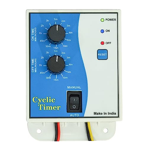 Unknown Single Phase (230VAc) Analog Cyclic Timer/Hydrophonic Timer ...