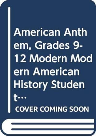 Amazon.com: American Anthem, Modern American History: Student One-Stop ...
