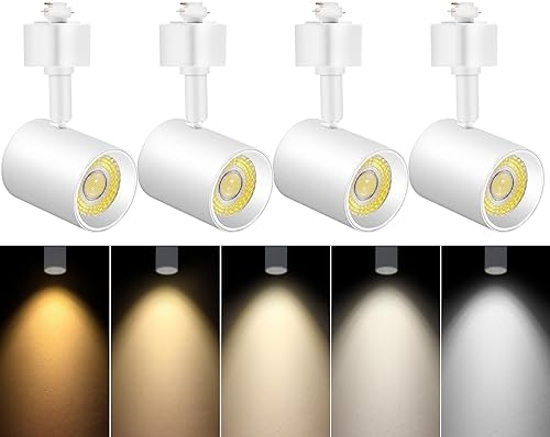 VANoopee 5-Color LED Track Lighting Heads H Type Track Light Heads ...