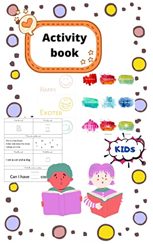 HUGE learning book for preschool and kindergarten (ages 3-6), filled ...