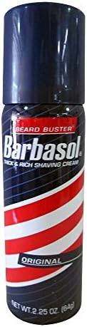 Amazon.com: Barbasol Beard Buster Thick & Rich Shaving Cream Travel ...