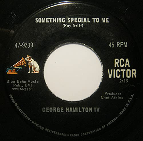 Ray Griff - George Hamilton IV 45 rpm Record Something Special To Me ...