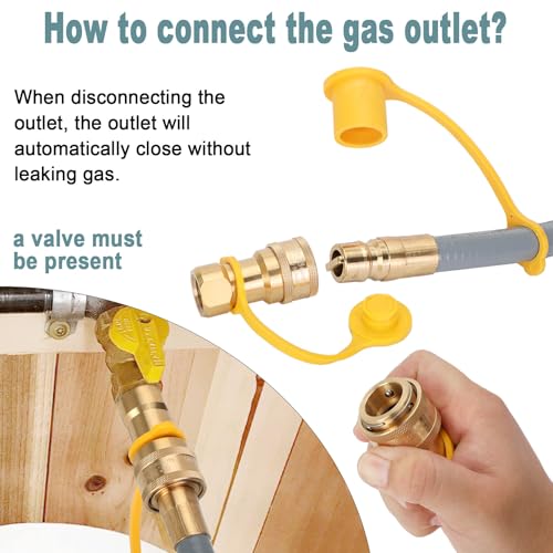 Upgraded Propane to Natural Gas Conversion Kit Compatible with Weber ...