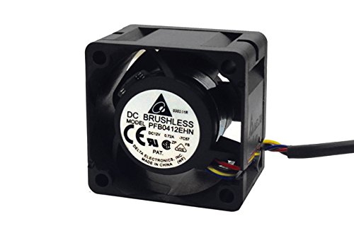 Amazon.com: DC Fans 40x40X28mm 12V DC Fan with Speed Sensor (Tach) and ...