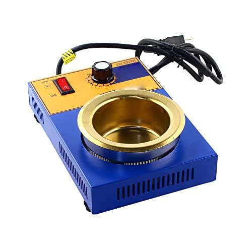 UPTODATETOOLS 250W Solder Pot, Stainless Steel, 80mm Diameter, 250W ...