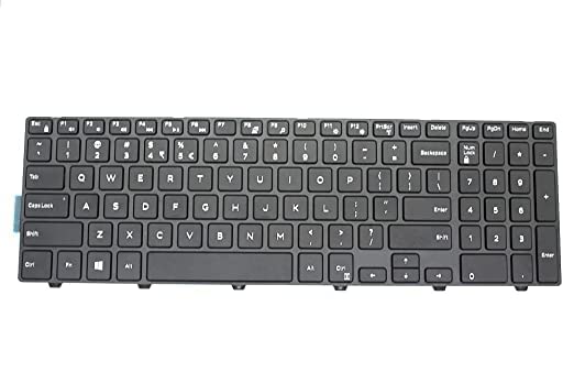MK Laptop Keyboard Compatible for Dell Inspiron 3000 Series 15 3000 ...