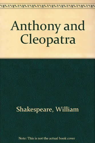Anthony and Cleopatra: Shakespeare, William: Amazon.com: Books