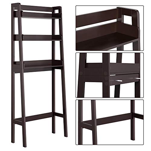 YAHEETECH Space-Saver Bathroom Shelf Storage Organizer 3 Shelf Toiletry ...