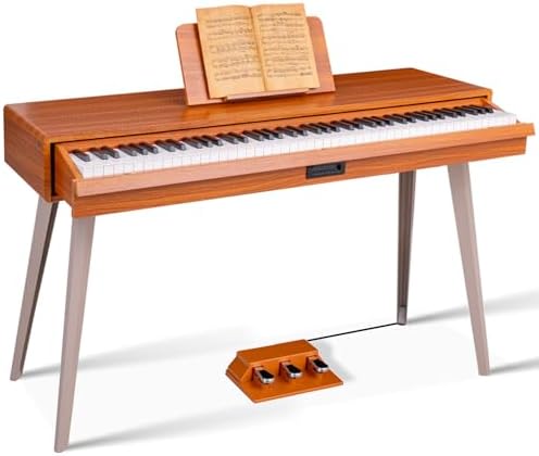 Amazon.com: Ktaxon Weighted Digital Piano 88 Keys Electronic Keyboard ...