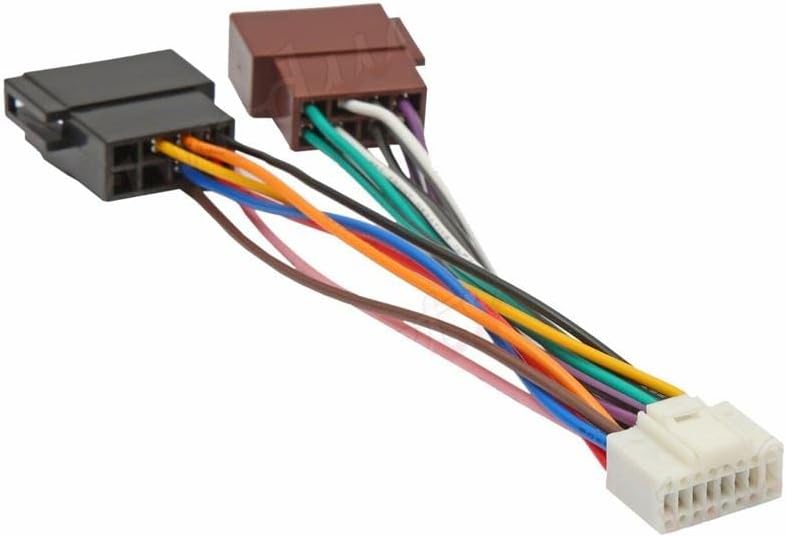 Inex ISO Wiring Harness 16 Pin Connector Adaptor Car IX-RHO-ALPINE-100 ...