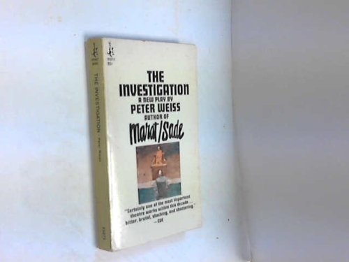 The Investigation: Weiss, Peter: Amazon.com: Books