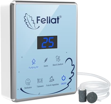 Ozone Generator, FELLAT 600mg/h Multipurpose Ozone Machine for Water ...