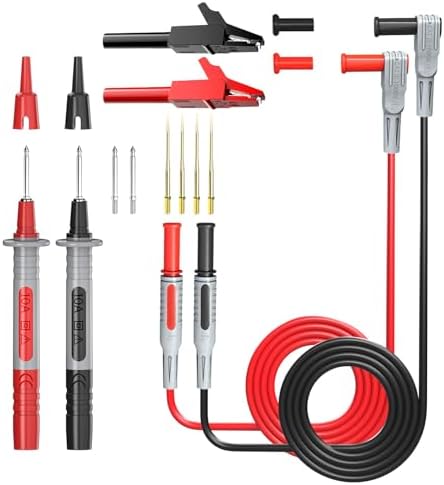 Cleqee BNC Test Leads Set, Oscilloscope Probes, BNC to Alligator ...