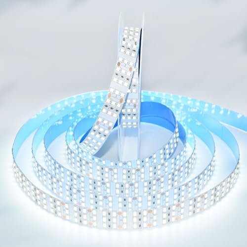 Amazon.com: Super Bright White LED Strip - 2835SMD High CRI 90 Quad Row ...