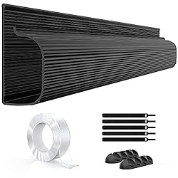 Amazon.com: Cable Management Under Desk 62.8'' J Channel Cable Raceway ...