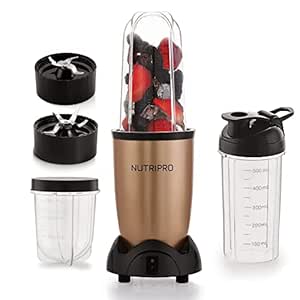 Buy NutriPro Juicer Mixer Grinder - Smoothie Maker - 500 Watts (3 Jars ...
