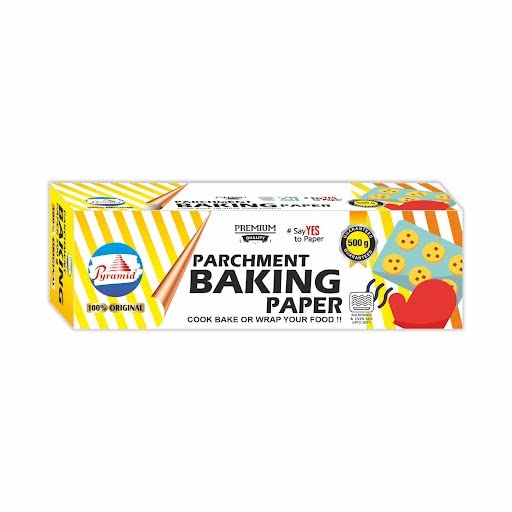 Buy PYRAMID Baking Parchment Paper 500 G Roll for Cooking Baking ...