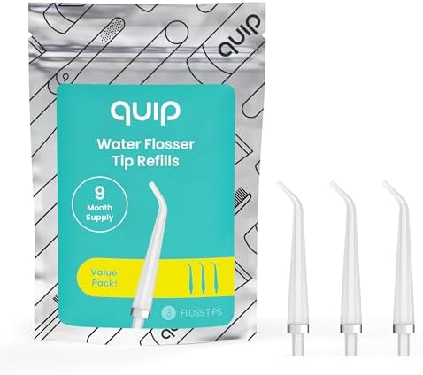 Amazon.com: quip Water Flosser Tip Refills - Cordless Water Flosser ...
