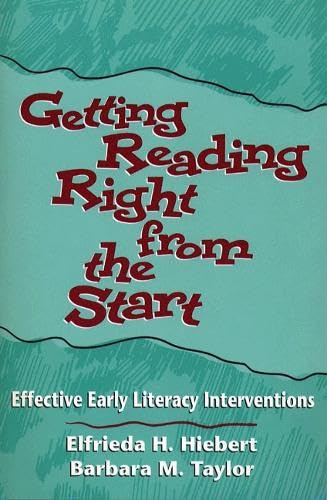 Amazon.com: Getting Reading Right from the Start: Effective Early Literacy Interventions ...
