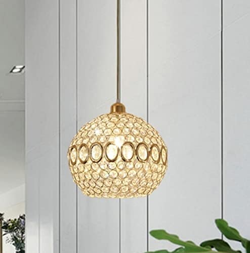 Hybrix® LED (9 Watt) K9 Crystal Ceiling Lamp, Golden, Automatic 7 ...