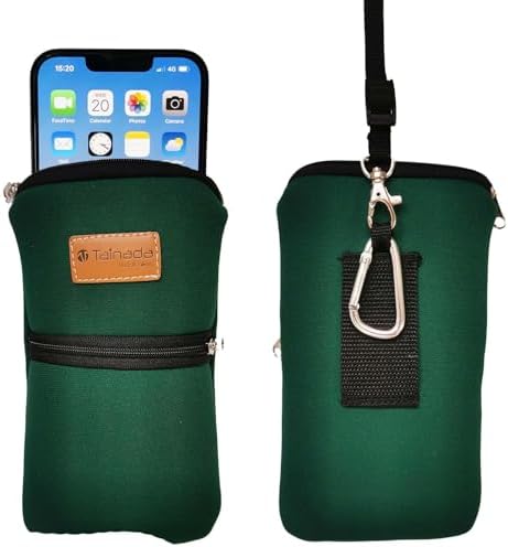 Amazon.com: Tainada Men Women Cell Phone Neoprene Shockproof Zipper ...
