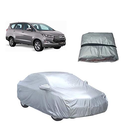 After Cars Innova Crysta Car Body Cover (Silver) Car Bluetooth : Amazon ...