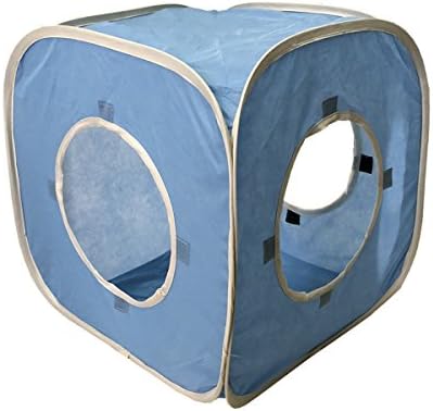 Amazon.com : PAWISE Cat Toys Cat Portable Cat Cube Pop Up Collapsible ...