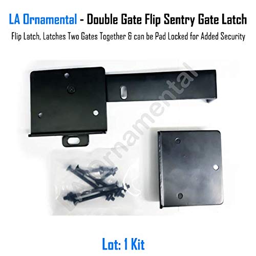 Double Gate Flip Sentry Gate Latch - Flip Latch, Latches Two Gates ...