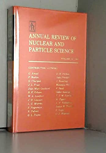 Annual Review of Nuclear and Particle Science: 1984 (Annual Review of ...