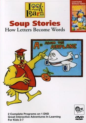 Amazon.com: LOOK AND LEARN: Soup Stories - How Letters Become Words ...
