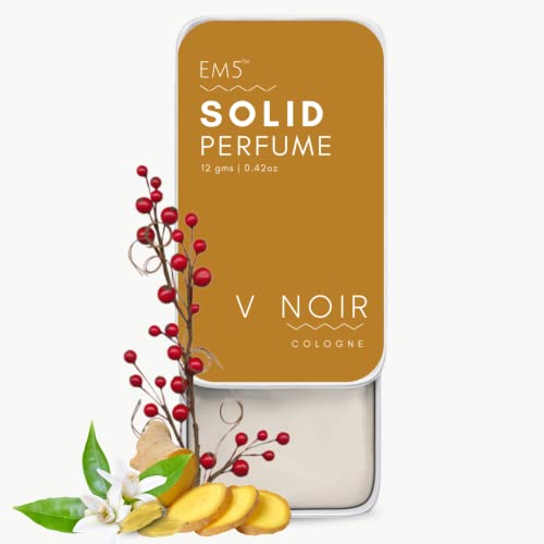 EM5 V Noir Solid Perfume for Women | Woody, Spicy, Powdery, Amber Scent ...