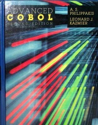 Advanced Cobol: Philippakis, A. S., Kazmier, Leonard J.: 9780070498136: Amazon.com: Books