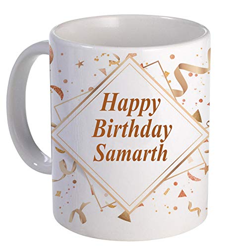 Buy COLORYARD Best White Ceramic Coffee Mug 1Pc for Birthday Gift ...