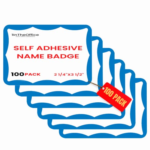 Snapklik.com : Name Tag Stickers, Self-Adhesive Name Tag Sticker Labels ...