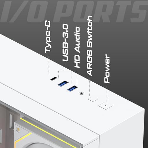 TAG Gamerz Supernova Mid-Tower Computer Case /Gaming Cabinet with 3 ...